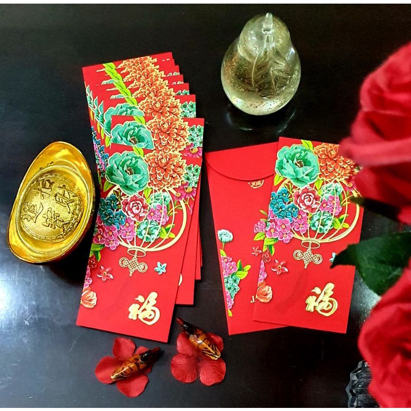 Elegant Ang Pow Red Packets JP Morgan Ang pao | Shopee Malaysia