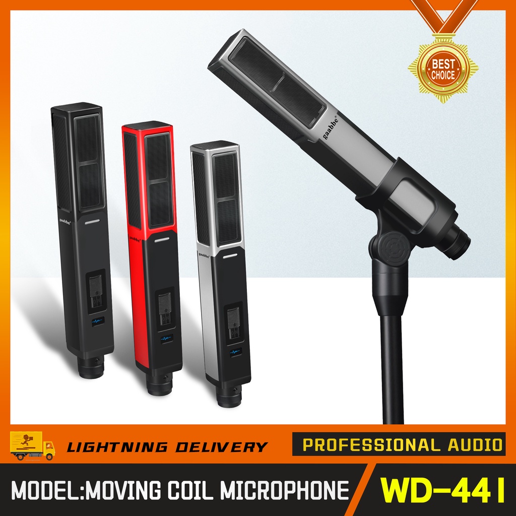 Dynamic Microphone WD-441 Professional Handheld with 5m XLR Cable Vocal ...