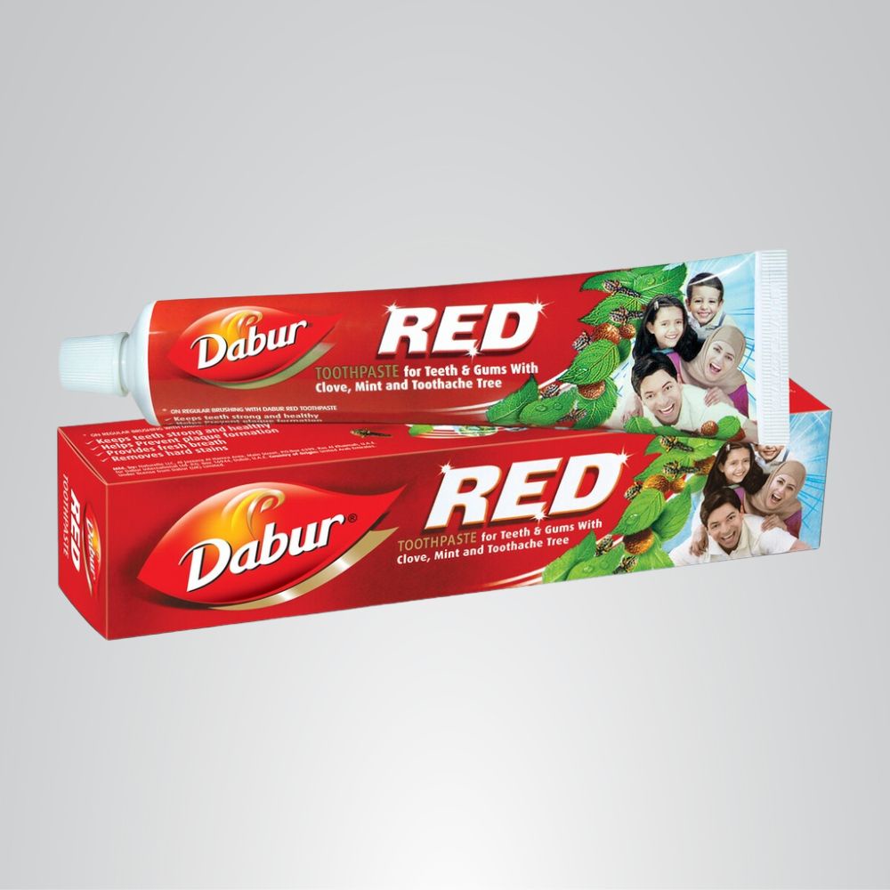 Dabur Toothpaste - Red 200g x 1 | Shopee Malaysia
