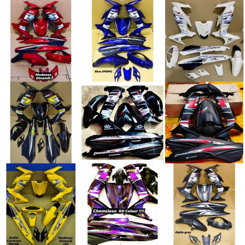 COVERSET DINAMIK MODENAS/MODENAS DINAMIK 120/Colour/Original HLD/siap ...
