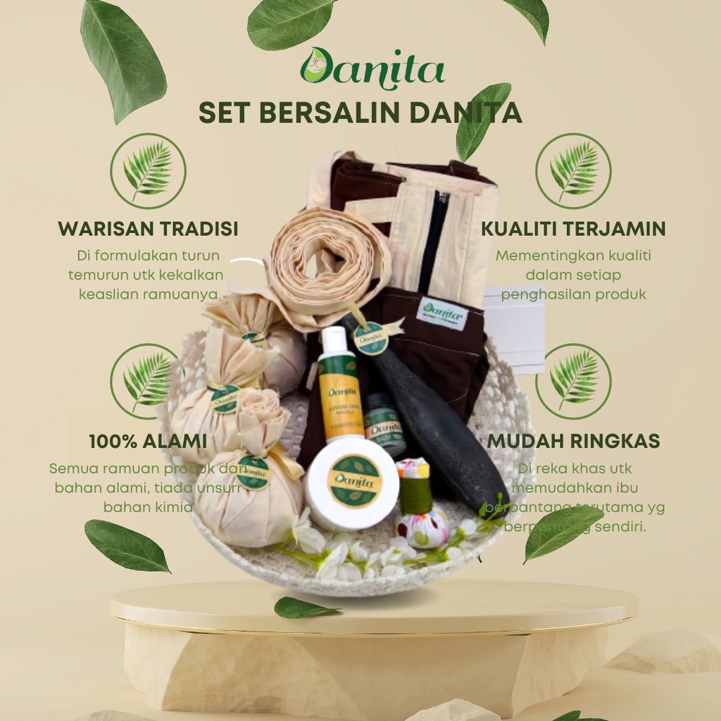 DANITA SET PANTANG/BERSALIN | Shopee Malaysia