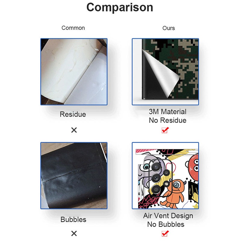 Cartoon Decal Skin for Nubia Z60 Z50 Ultra Z50S Pro Decal Back Screen ...