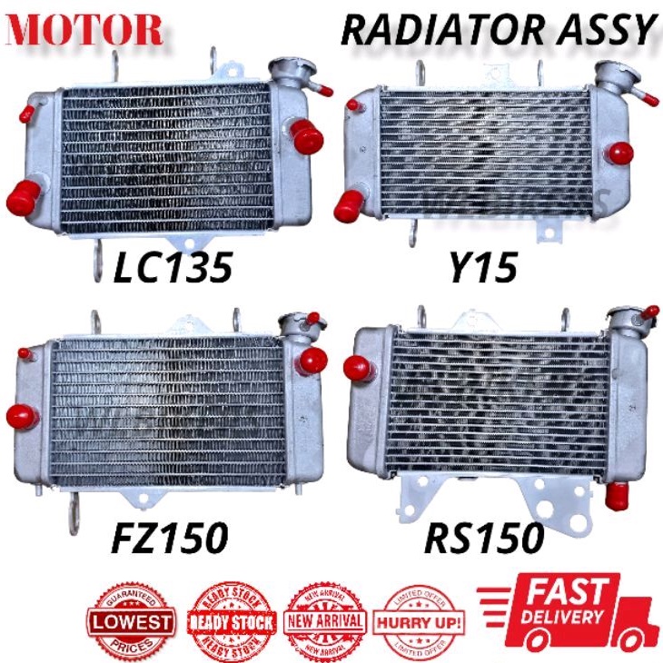 YAMAHA LC LC135 Y15 Y15Z FZ FZ150 HONDA RS RS150 RADIATOR ASSY INTER ...