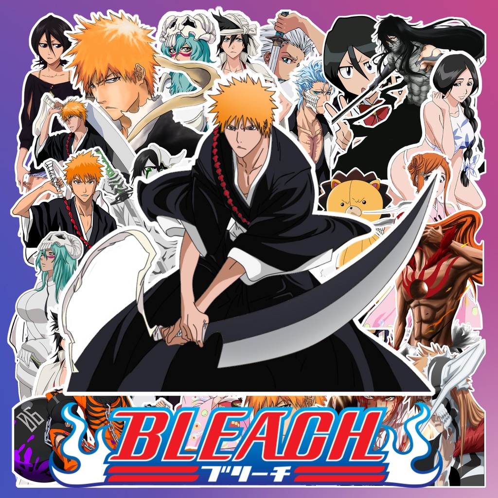 [Set Of 50] Bleach anime stickers, Bleach, Ichigo stickers, phone ...