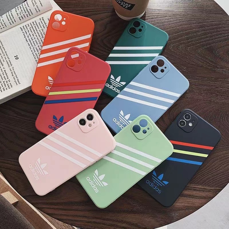 READY STOCK Casing Soft Adidas iPhone case 7/8/7 Plus 8 Plus 12 Pro Max ...