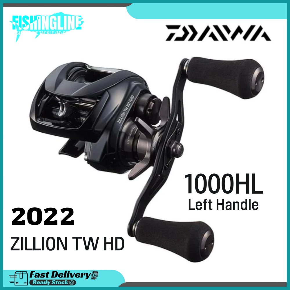 DAIWA 2022 ZILLION TW HD 1000HL Baitcasting Reel | Shopee Malaysia