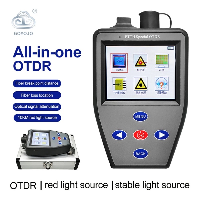 Otdr Fiber Optic Tester Fault Breakpoint Finder Optical Time 4 In One Odtr Domain Reflectometer