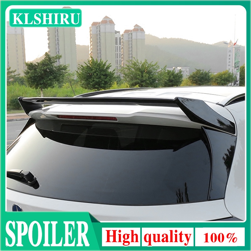 Car ABS Plastic Unpainted External Tail Trunk Rear Roof Wing Spoiler ...
