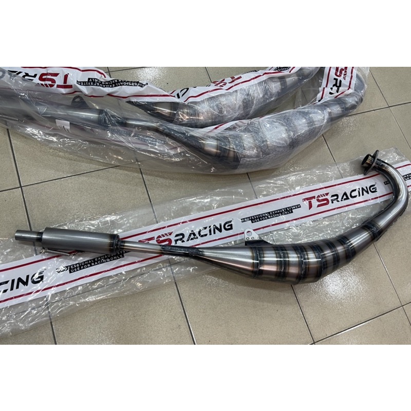 RXZ Y125 DINAMIK RG SPORT Racing EKZOS TS RACING Exhaust Pipe-ON ...