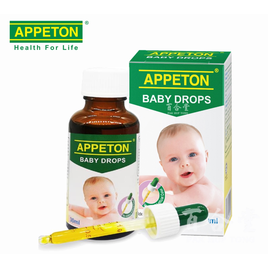 APPETON - BABY DROPS (30ML) ((EXP : NOV 2025)) | Shopee Malaysia