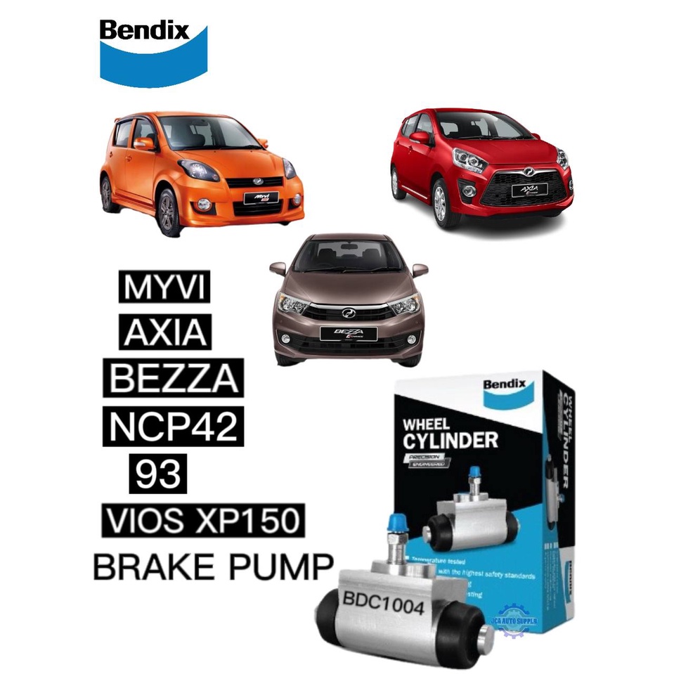 Myvi - Axia - Bezza - NCP42 - 93 - VIOS XP150 Rear (LH) Brake Pump ...
