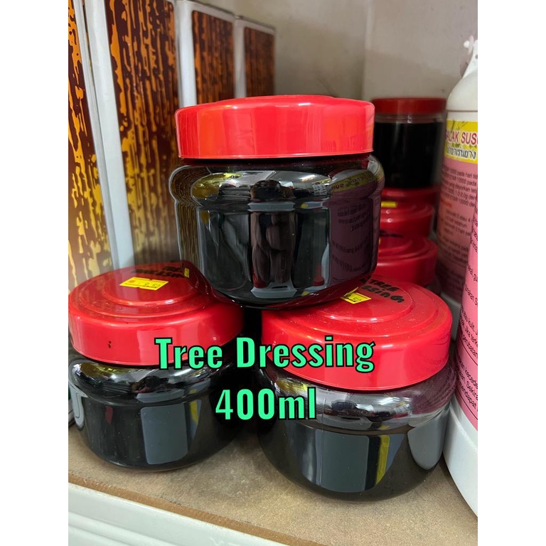 TREE DRESSING / SALAP POHON / 搽树黑油 / 农发树木敷伤药 REPACKING 400ML | Shopee Malaysia