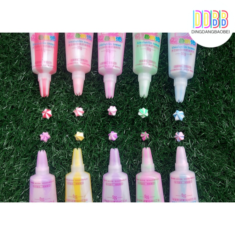 Environmentally friendly two-color cream gel imitation cream gel DIY ...