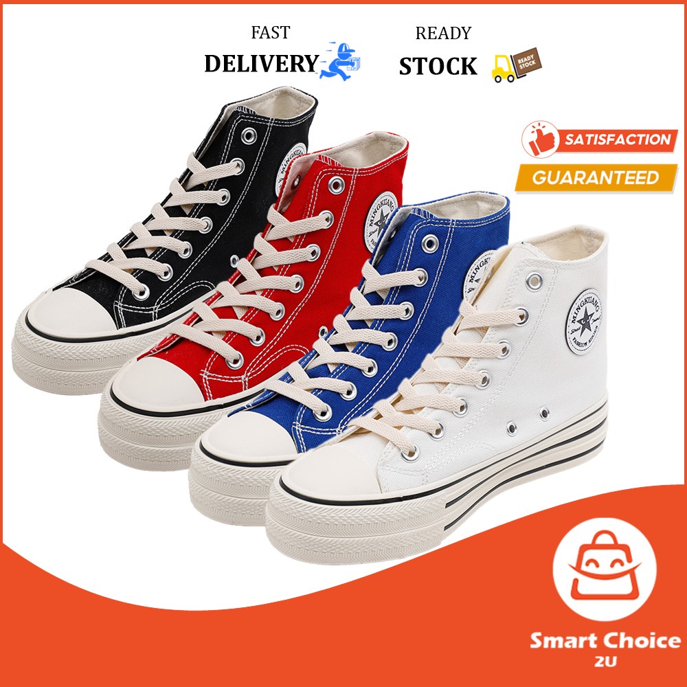 Smartchoice* size 35-44 all-star high-top canvas shoes casual shoes ...