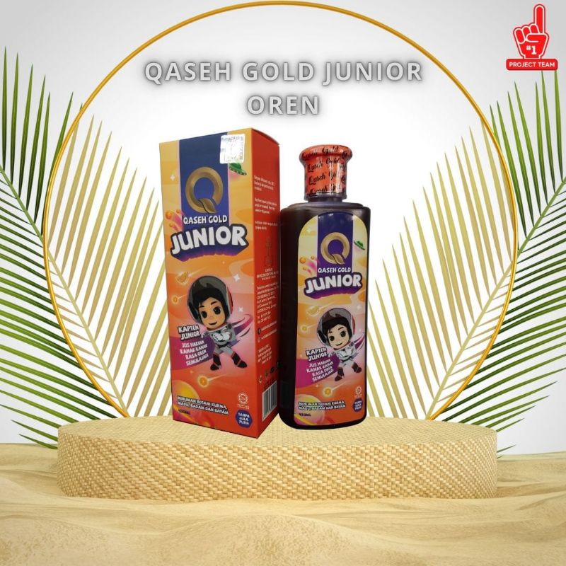 QASEH GOLD JUNIOR ASLI/OREN (430ML) | Shopee Malaysia