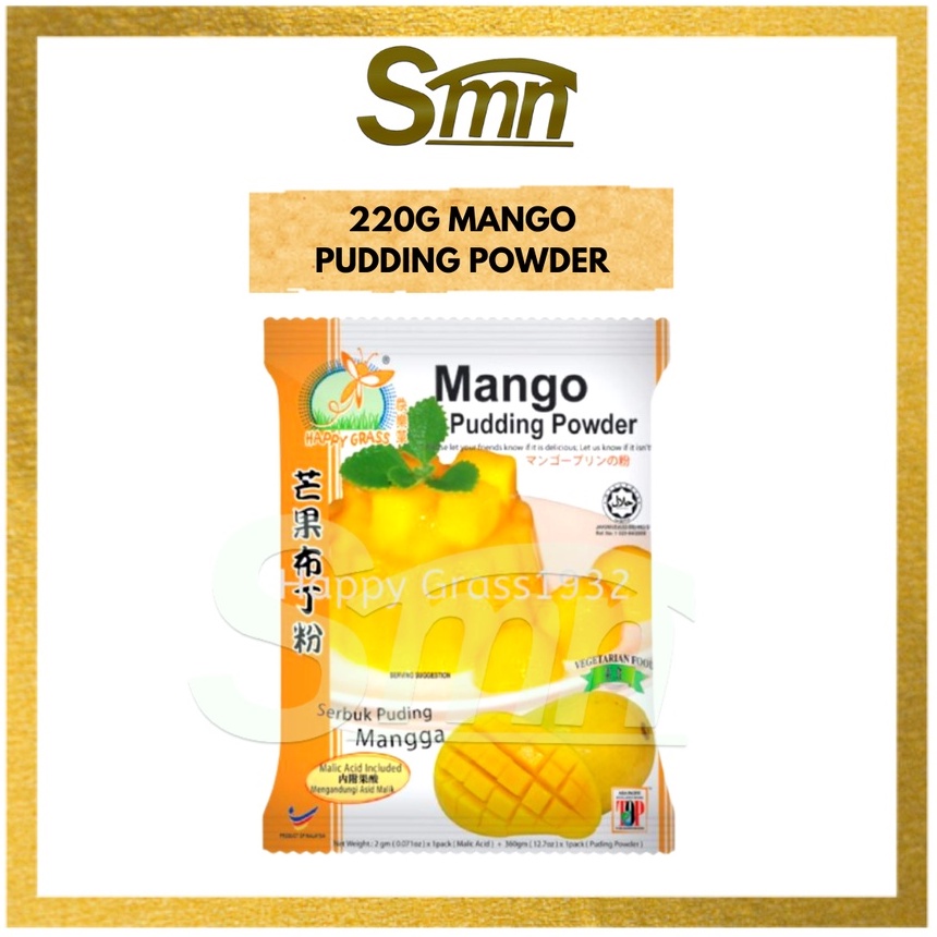 (DSM) Mango Pudding Powder 芒果布丁 Serduk Puding Mangga 220g DSM | Shopee ...