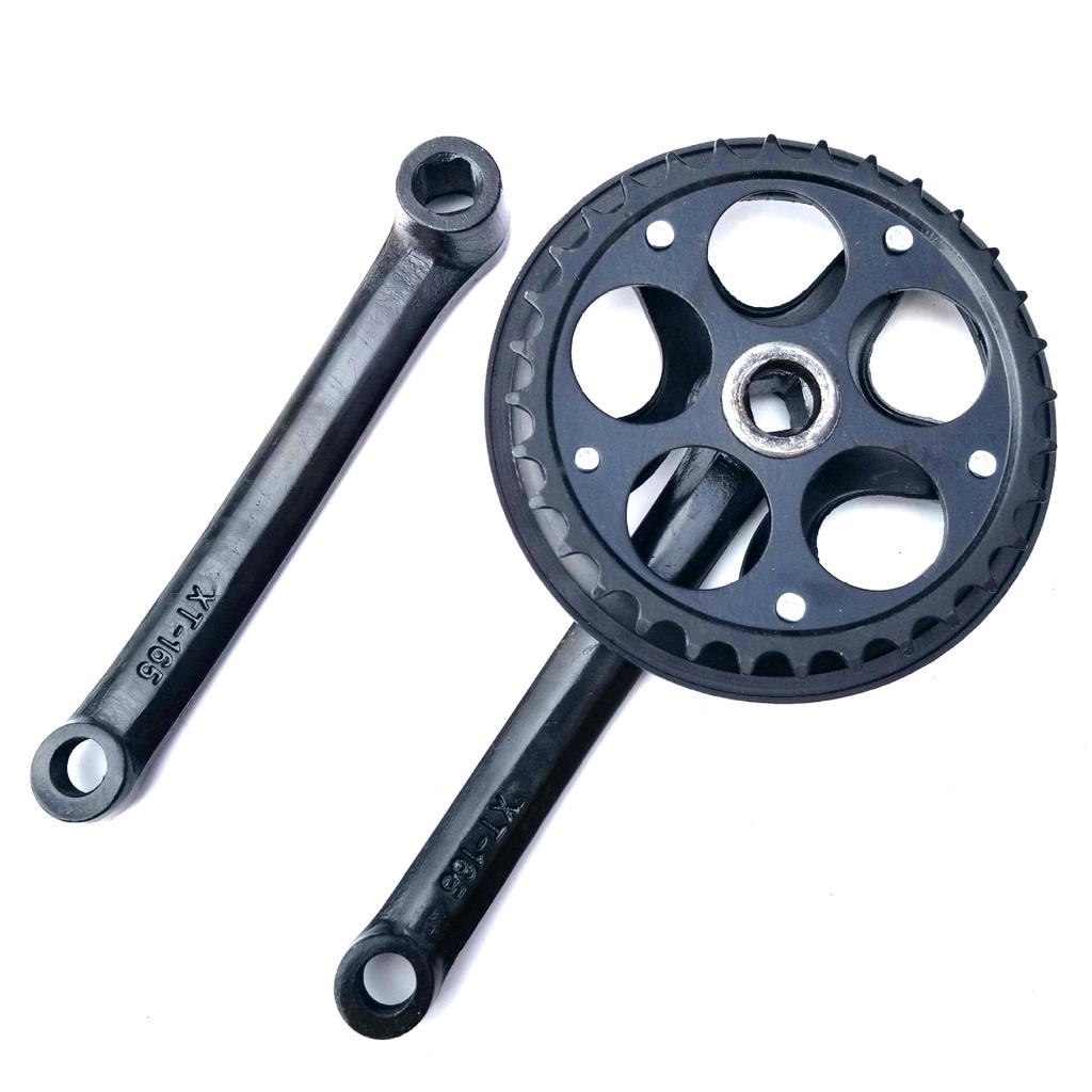 Bicycle MTB Single Speed Crank Set 44T 40T | Shopee Malaysia
