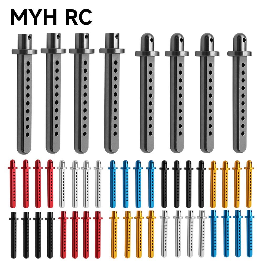 MYHRC Metal RC Car Shell Column Mount Body Post Holder with R Clips for ...