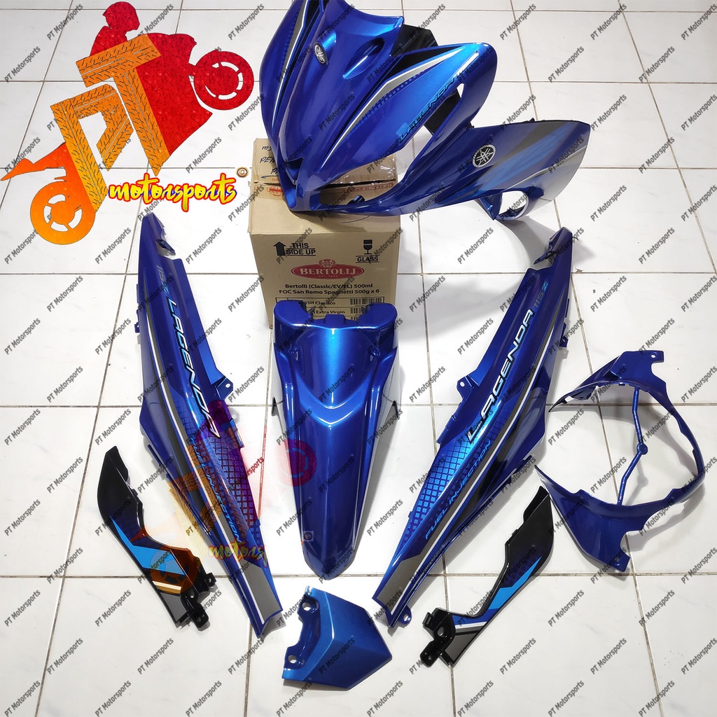 Yamaha Lagenda 115Fi Srl 115 Fi Matt Black Petronas Blue Black Yellow ...