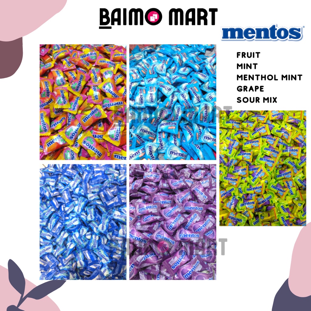 Mentos Chewy Candy Borong Murah Halal | Shopee Malaysia