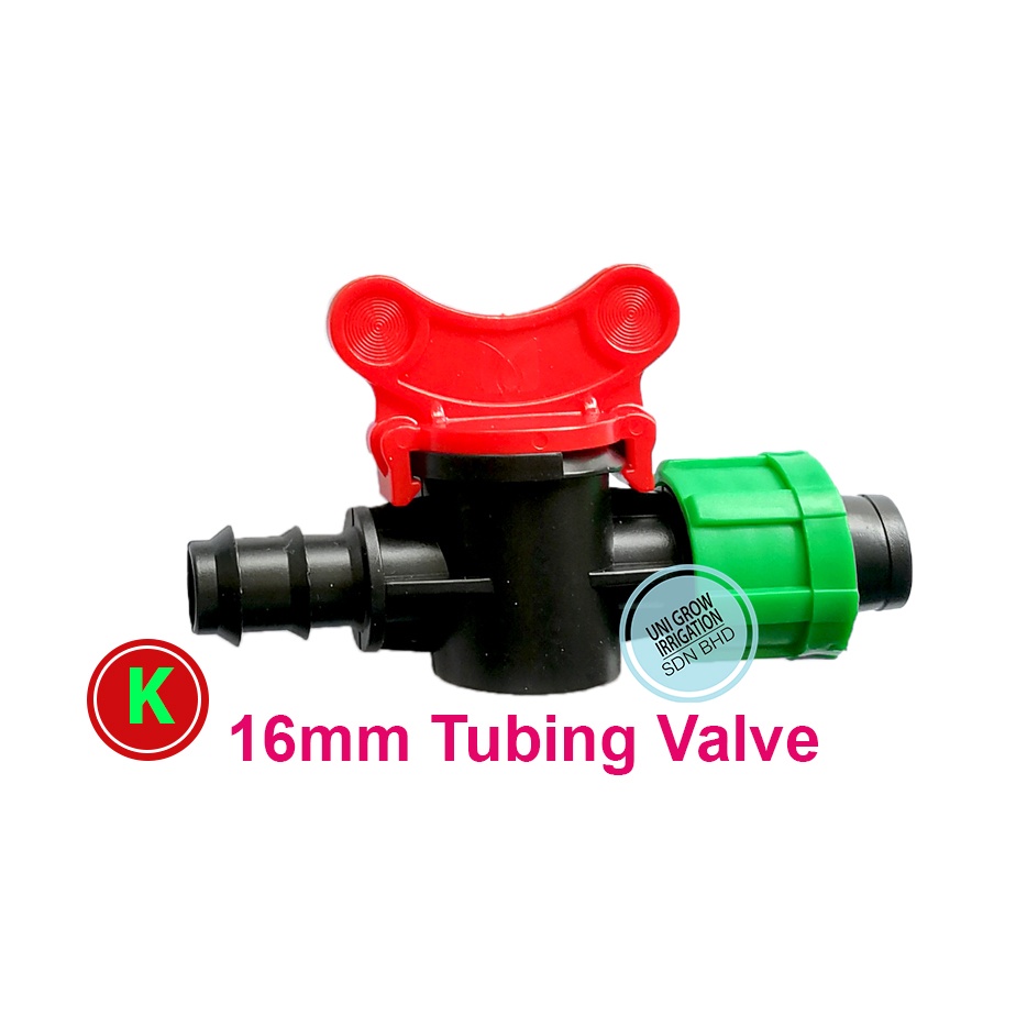 (16mm) Driptape Fitting Join Take Off Valve End Cap Poly Pipe Tubing ...
