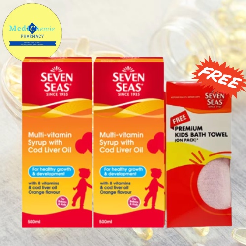 SEVEN SEAS MULTI-VITAMIN SYRUP WITH COD LIVER OIL - 500ml | Shopee Malaysia