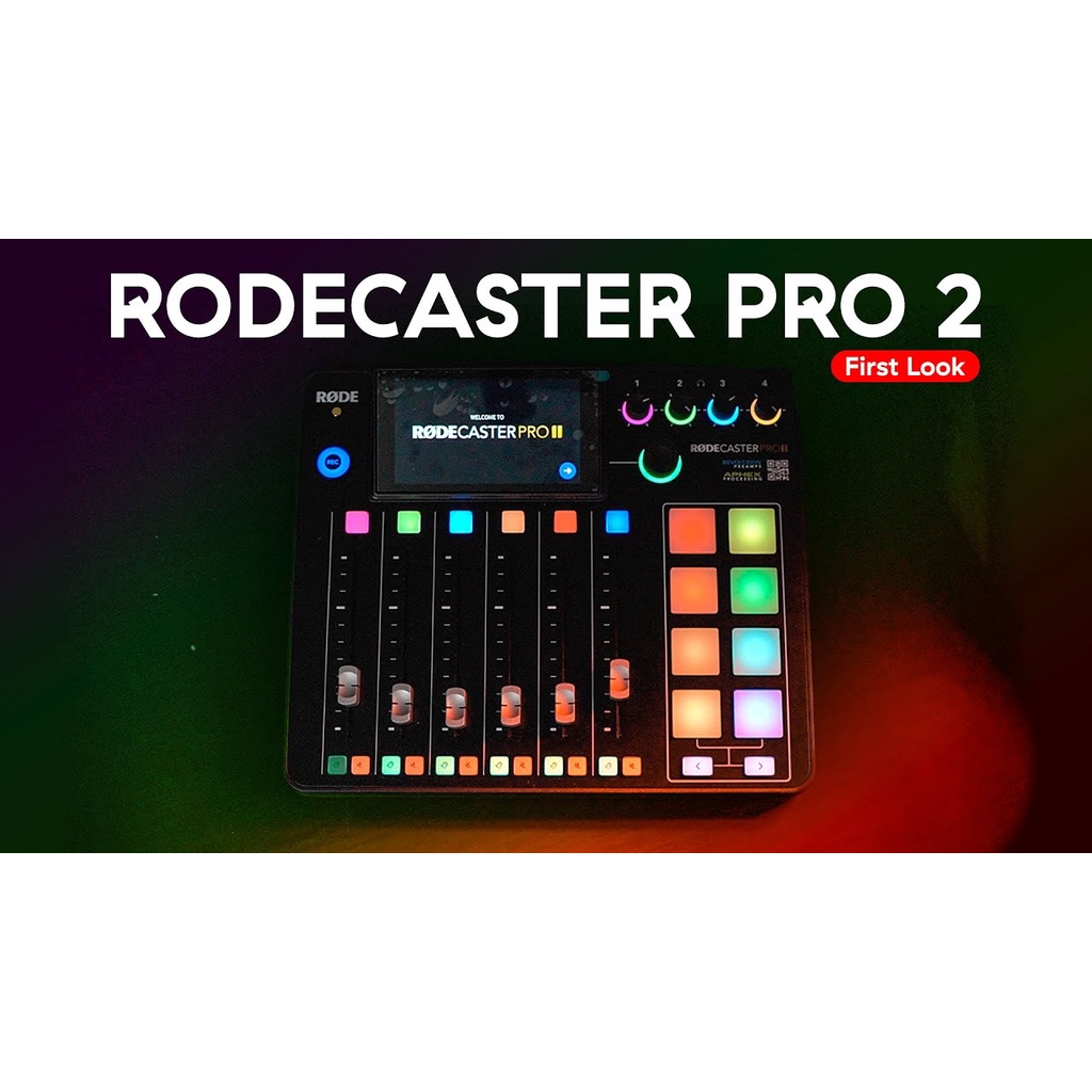 [FREE SHIP] Rode RODECaster Pro II (RODECaster Pro 2) Integrated Audio ...