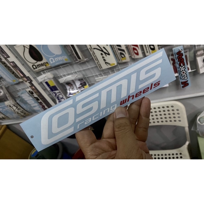 STICKER TULISAN #COSMIS #RACING #WHEELS | Shopee Malaysia