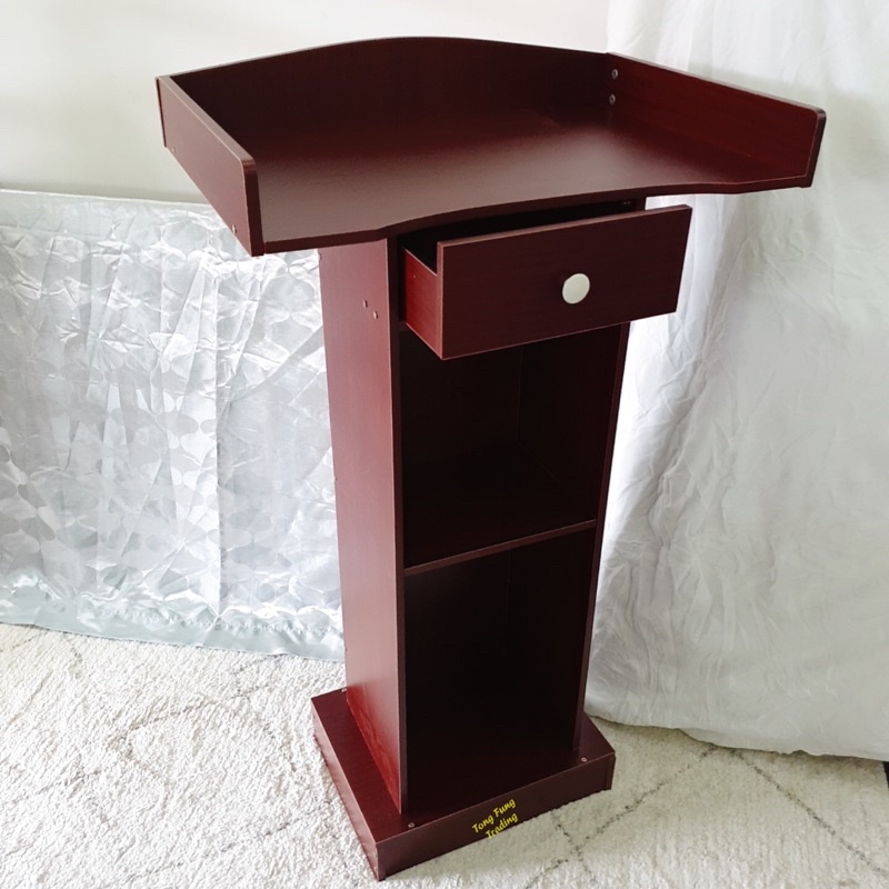 Ready 105x60×41 Executive Rostrum +Sticker/Acrylic Logo Drawer ...