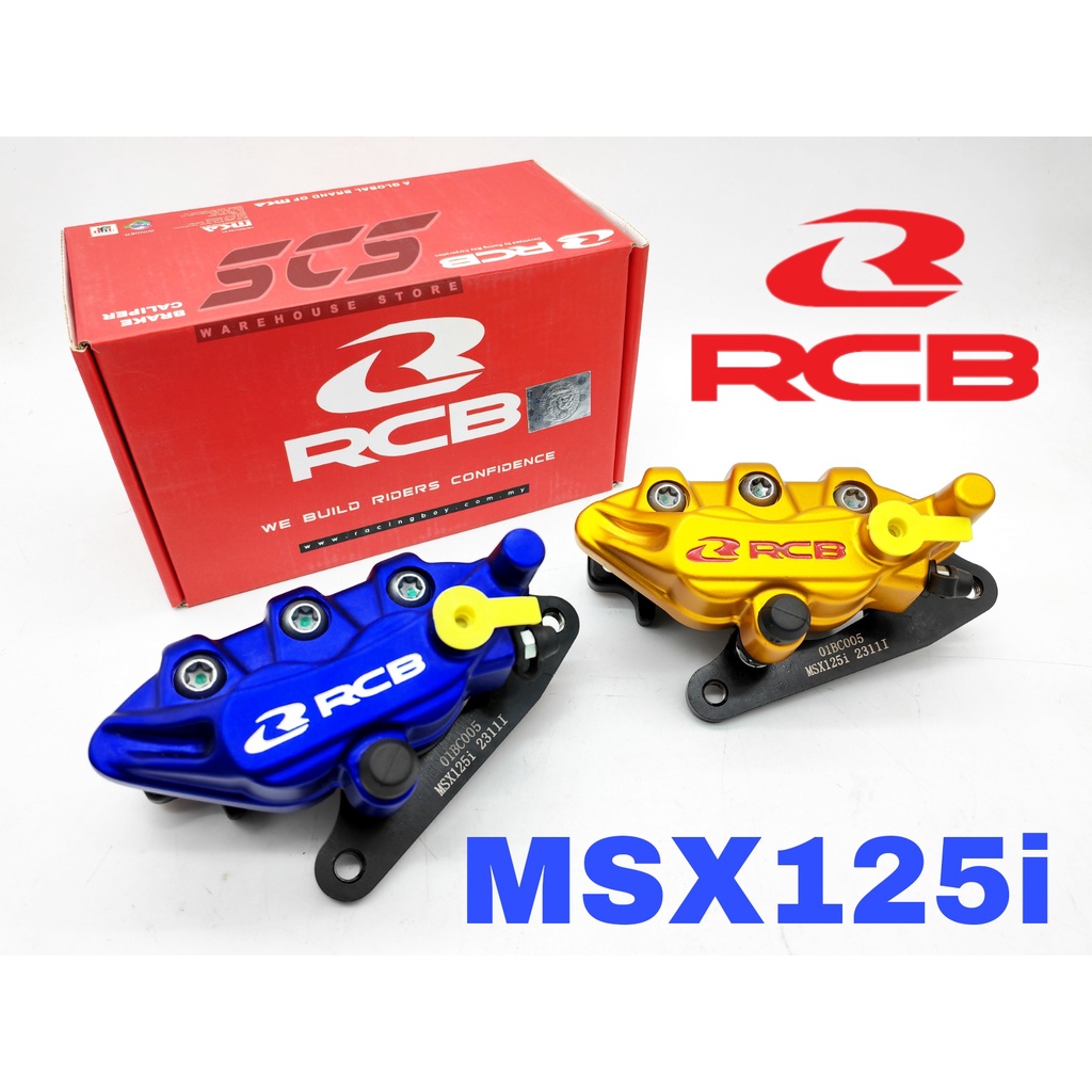 Caliper RCB Front Honda MSX125i Racing Boy Brake Caliper Pump S SERIES Accessories Motor MSX 125 ...
