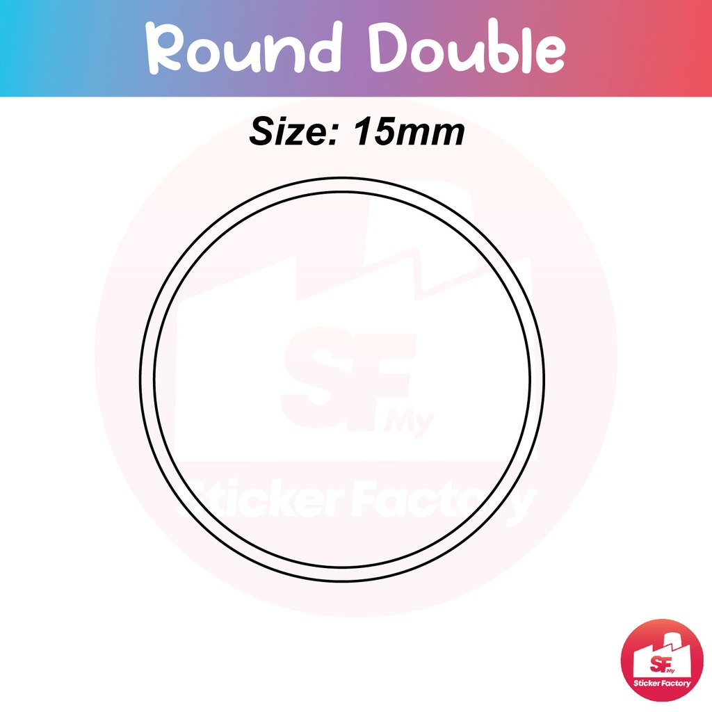 Cop Getah Bentuk Bulat Bintang Star Shape Rubber Stamp | Shopee Malaysia