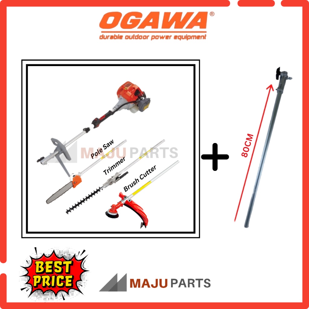 OGAWA Garden Multi-Tools System (4-in-1 : Brush Cutter in Blade ...