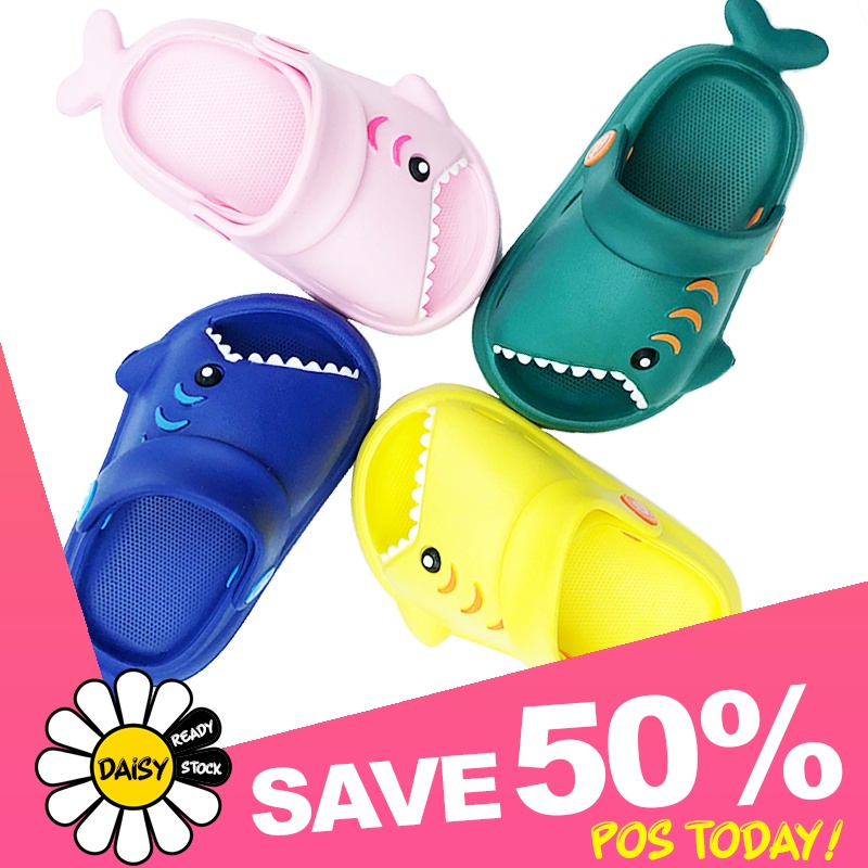 🌼𝗗𝗔𝗜𝗦𝗬🌼「Size 130-180」Baby Clog Shoes | Kids Slippers | Girls Boys ...