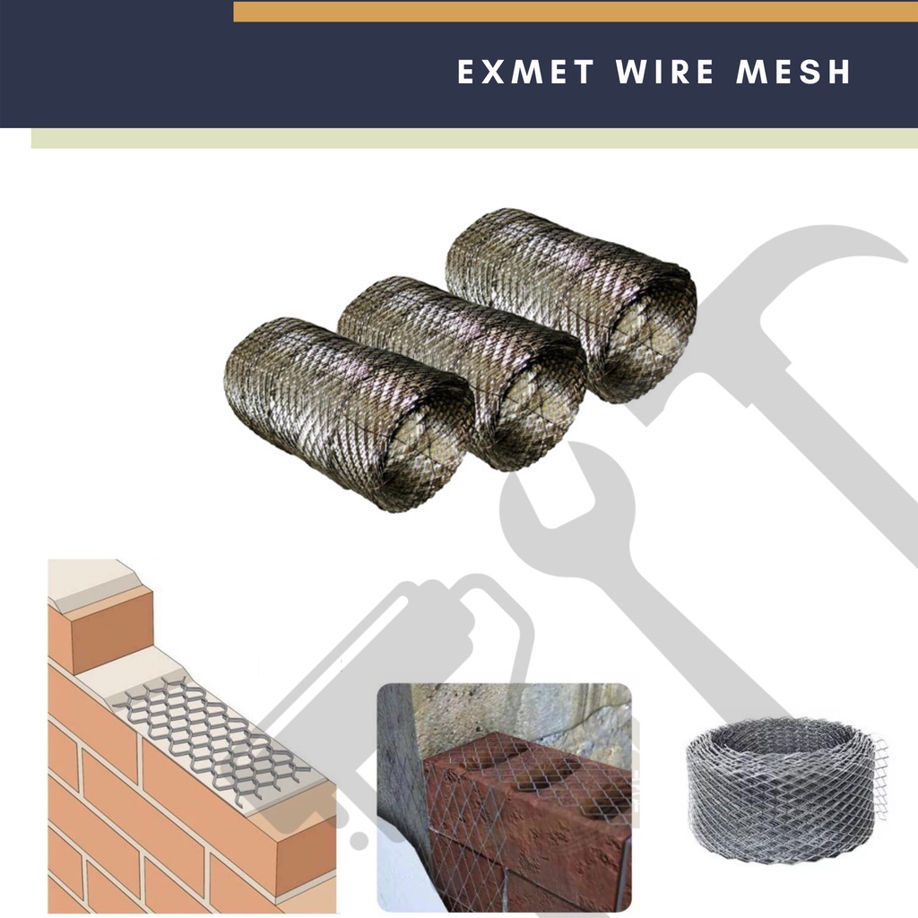 Exmet Wire Mesh | Brickwork Reinforcement Mesh | Pengukuh Bata | Dawai ...