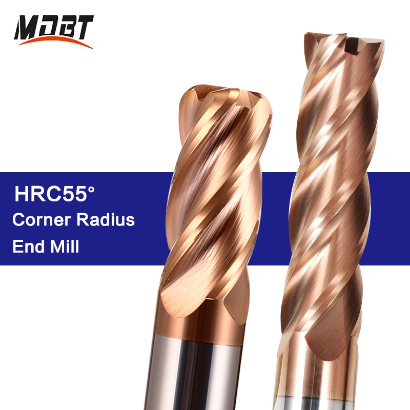 Corner Radius End Mill CNC R Bullnose Cutter Tungsten Carbide Steel ...