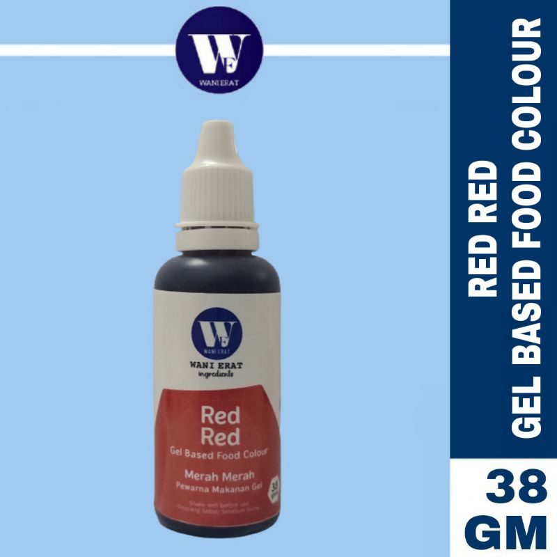 [38GM] RED RED GEL BASED FOOD COLOUR | GEL PEWARNA MAKANAN MERAH MERAH ...