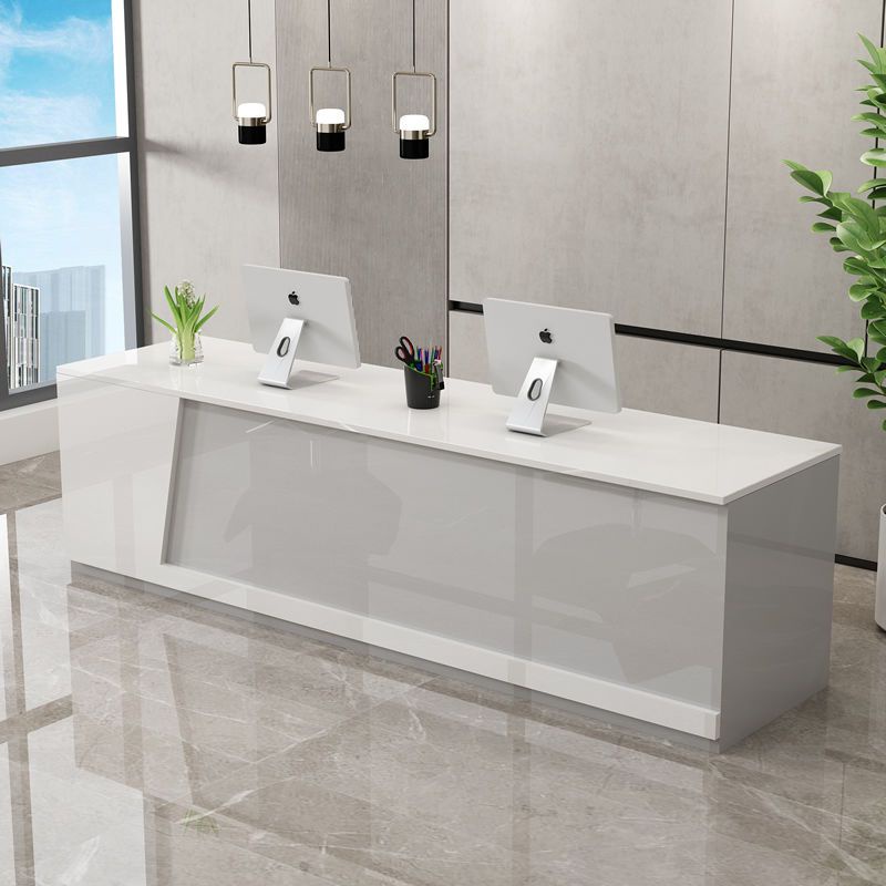 Shop cashier desk simple front desk real estate agency front desk bar ...