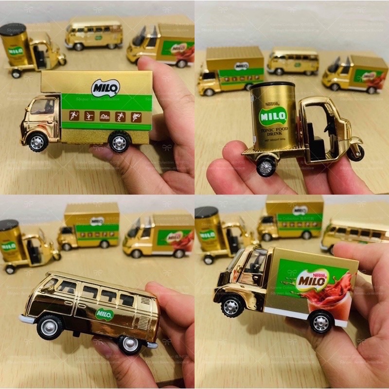 [ReadyStock]Singapore Nestle Milo 2021 Series Gold Color Lorry Car ...