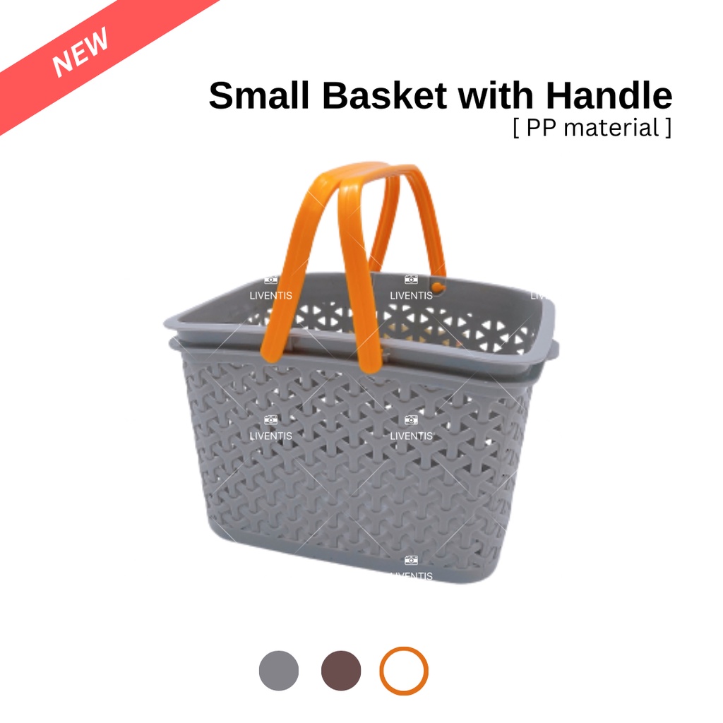 Small Basket with Handle Ideal Basket Kitchen Organizer Bathroom Basket ...