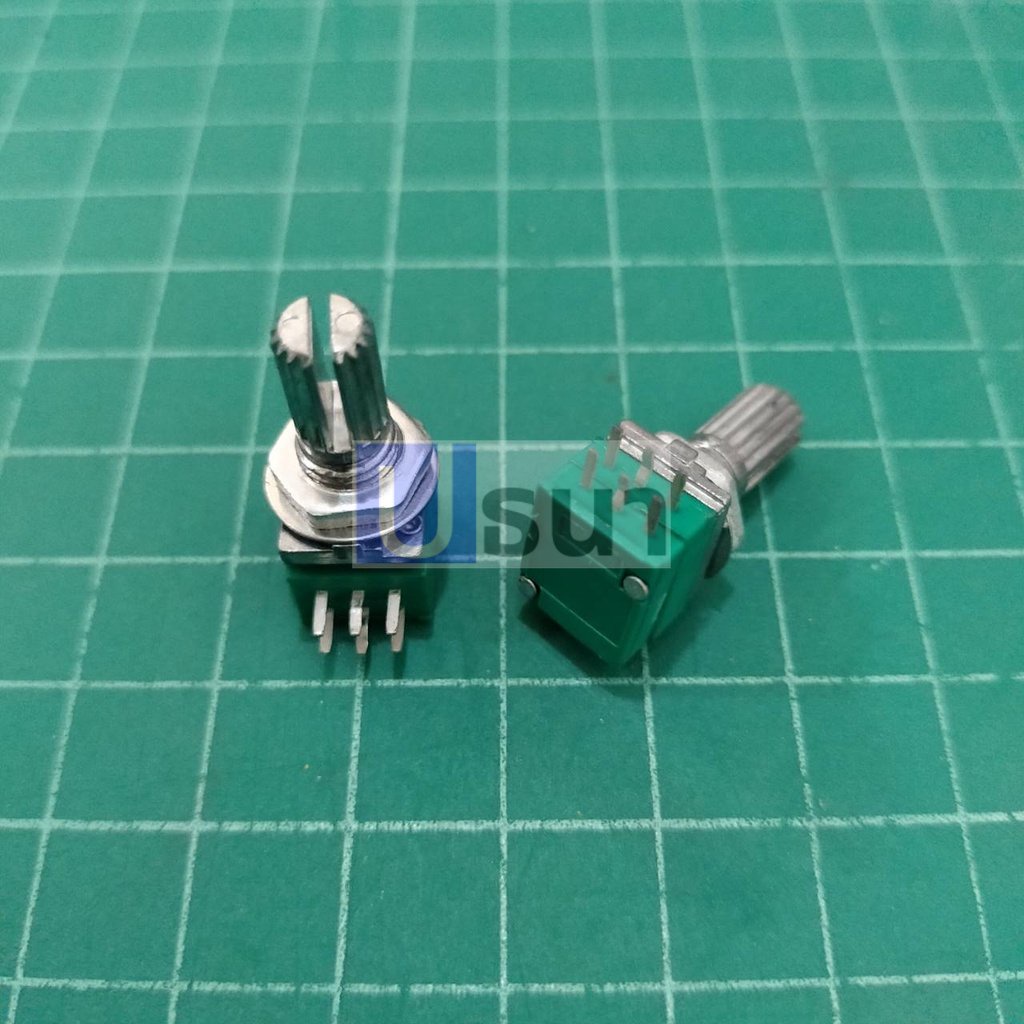 Potentiometer Volume VR Resistor 6 Pin B1K To B500K 6 Green (1 Unit ...