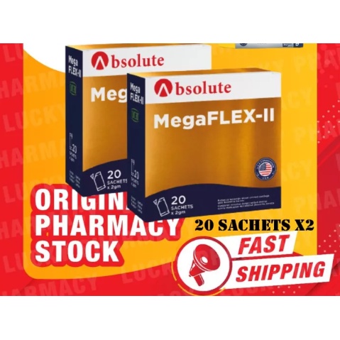 Absolute Megaflex-II 2g sachets (20's/2x20's) A'solute Megaflex 2 ...