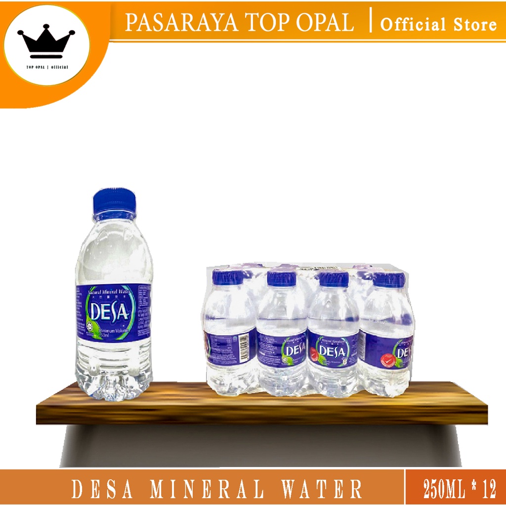 DESA Mineral Water (250ml x 12 Bottles ) | Shopee Malaysia