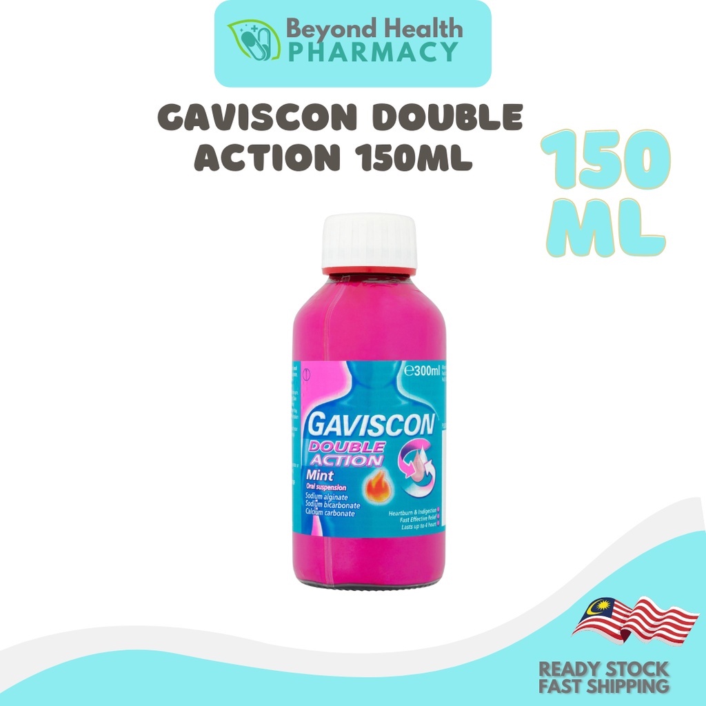 GAVISCON DOUBLE ACTION 150ML / GAVISCON ADVANCE 150ML / GAVISCON LIQUID ...