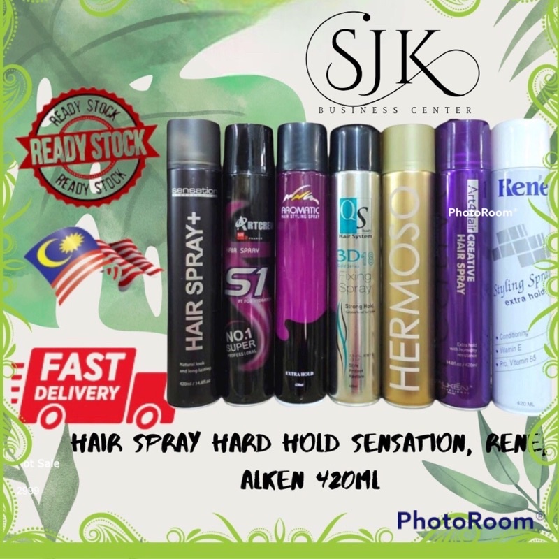 [HAIRSPRAY] K2, Sensation, Alken , Aromatic, QS , Hermoso , ART, Extra Hold Hair Spray 420ml ...