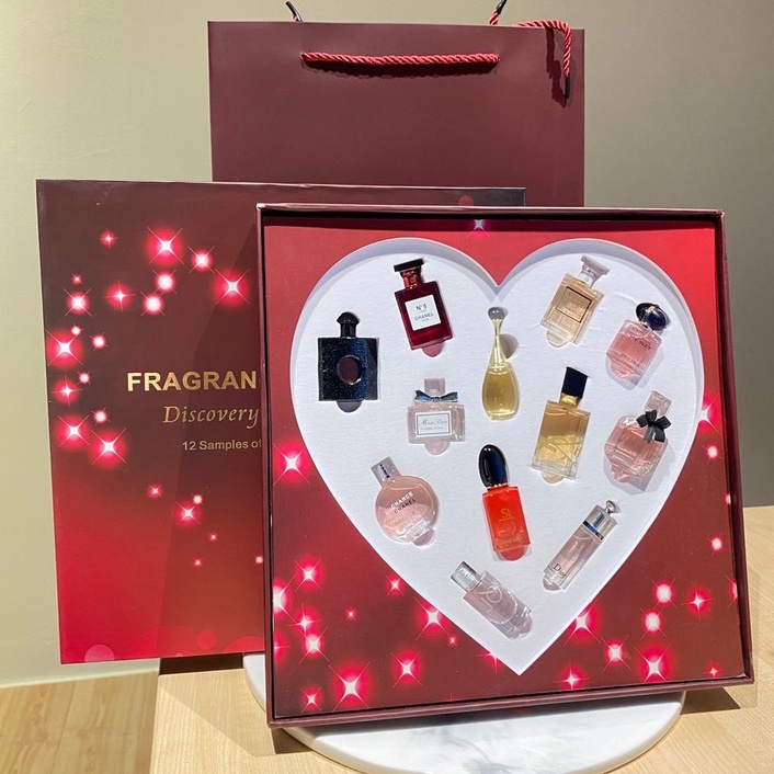 Limited Edition Love Set Fragrance Favorites Discovery 12 IN 1 Set Gift ...