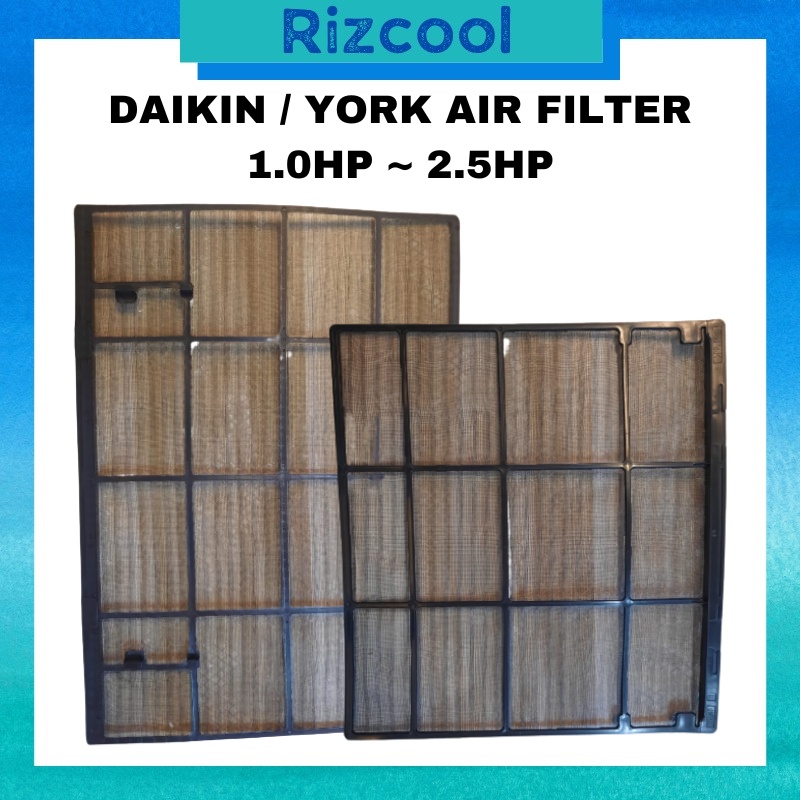 [ORI AIRCOND FILTER] YORK/DAIKIN 1.0HP - 2.5HP R03084151892 ...