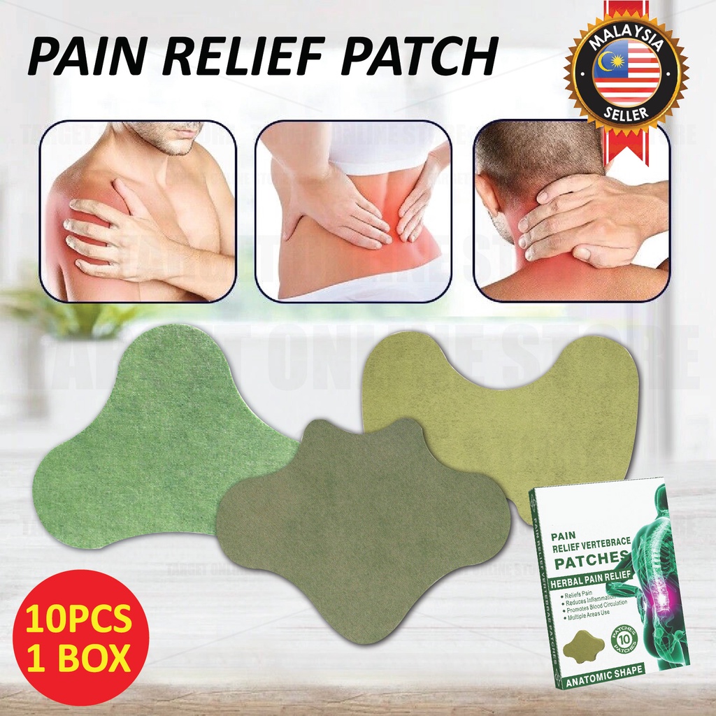 10pcs Pain Relief Moxibustion Patch Plaster Self Heating Warming ...