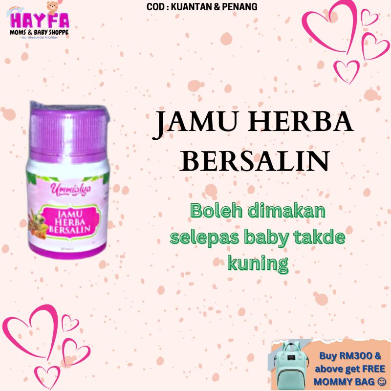 UMMIALYA Jamu Wanita Lepas Bersalin Ubat Berpantang Manjakani Air Akar ...