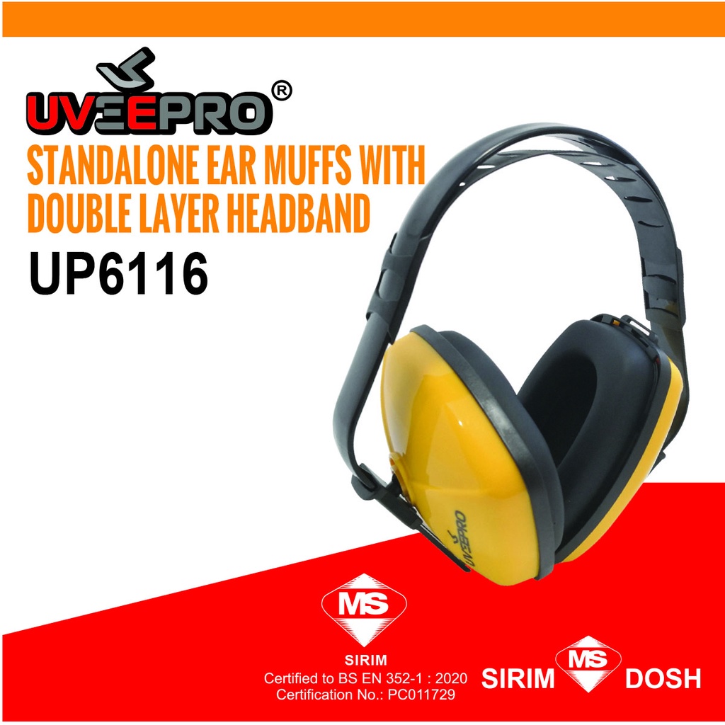 SIRIM DOSH EARMUFF - EAR PROTECTOR | Shopee Malaysia