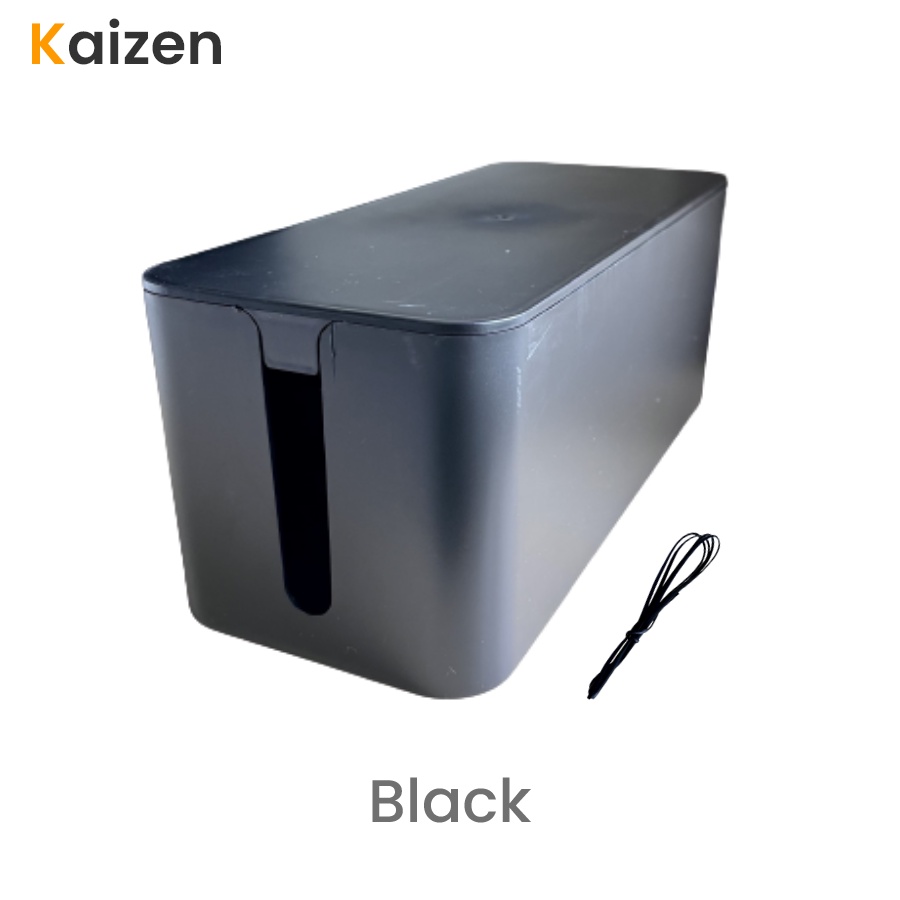 Cable Management Wire Storage Box Desk Organizer Power Socket Extension ...